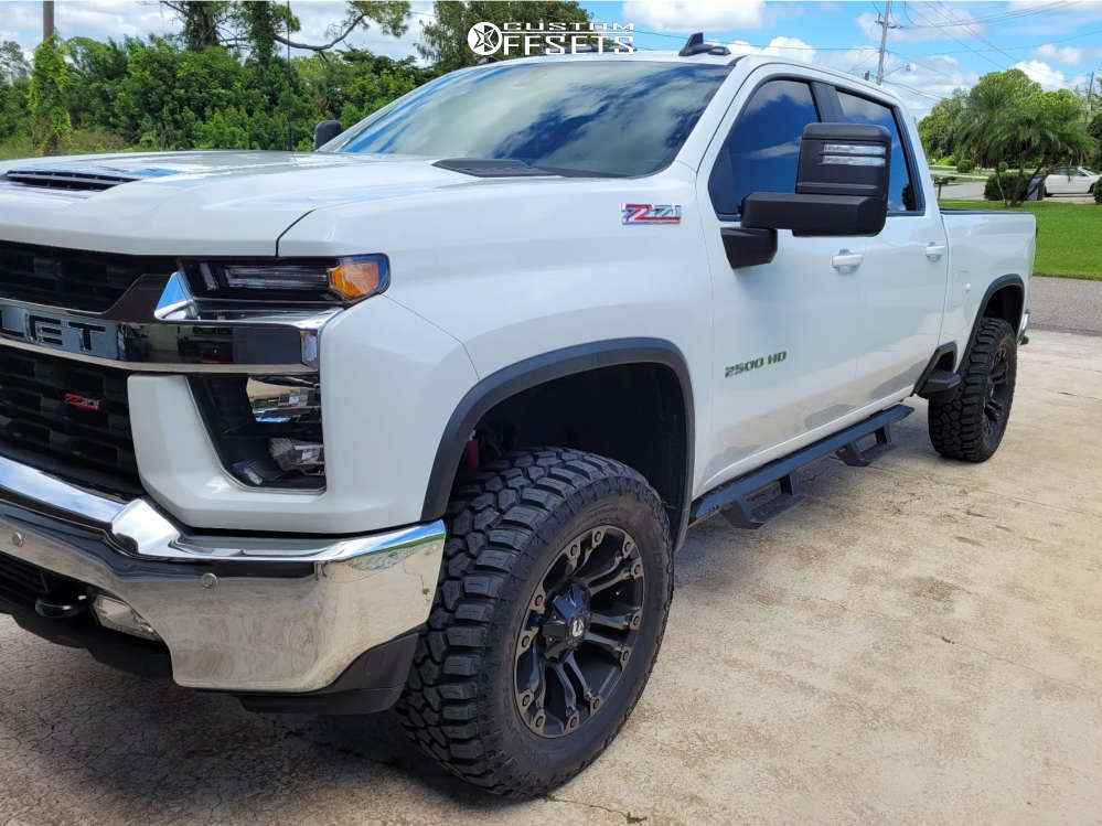 2021 Chevrolet Silverado 2500 HD with 20x9 20 Fuel Vapor and 35/12.5R20 ...