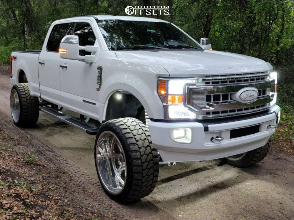 2020 Ford F-250 Super Duty with 26x14 -76 KG1 Forged Valor and 37/14 ...