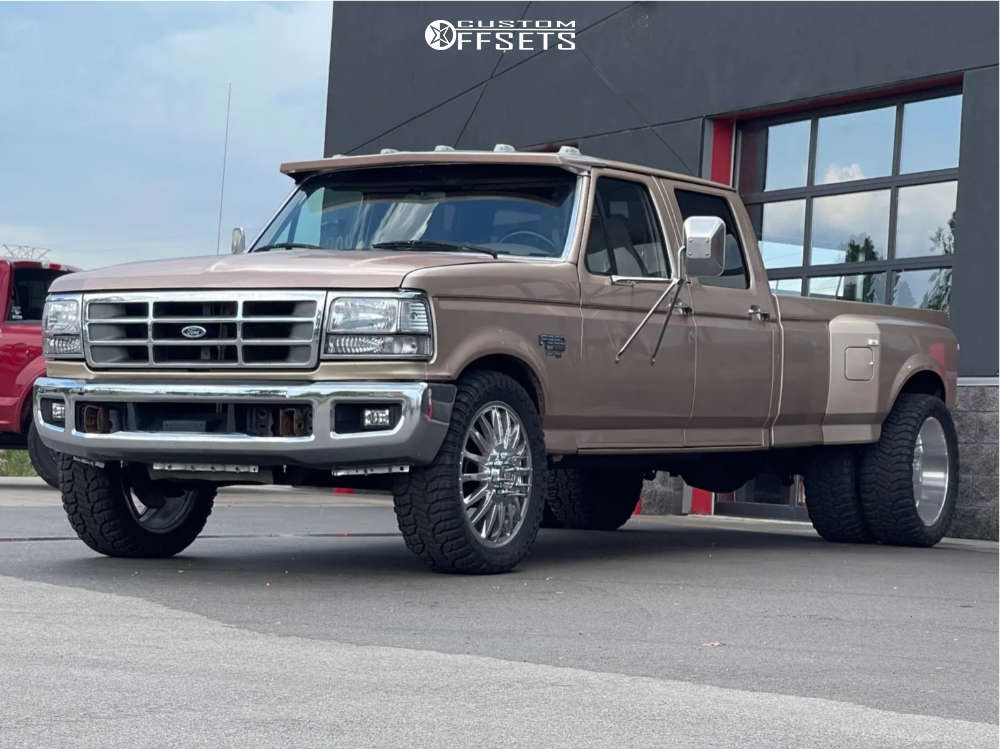 1997 Ford F-350 with 22x8.25 115 Cali Offroad Summit and 285/50R22 ...