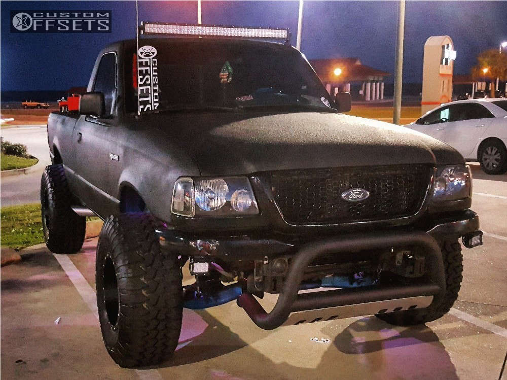 2001 Ford Ranger with 15x10 -43 Fuel Revolver and 33/12.5R15 Maxxis Big ...