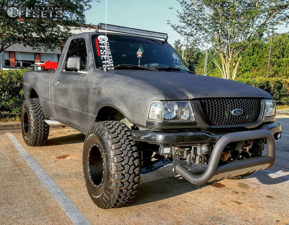 2001 Ford Ranger with 15x10 -43 Fuel Revolver and 33/12.5R15 Maxxis Big ...