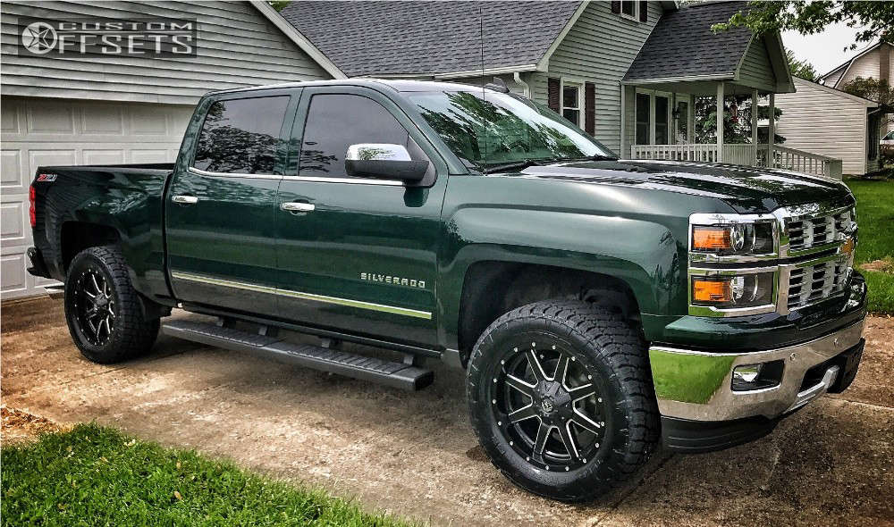 2015 Chevrolet Silverado 1500 with 20x9 1 Fuel Maverick D538 and 305 ...