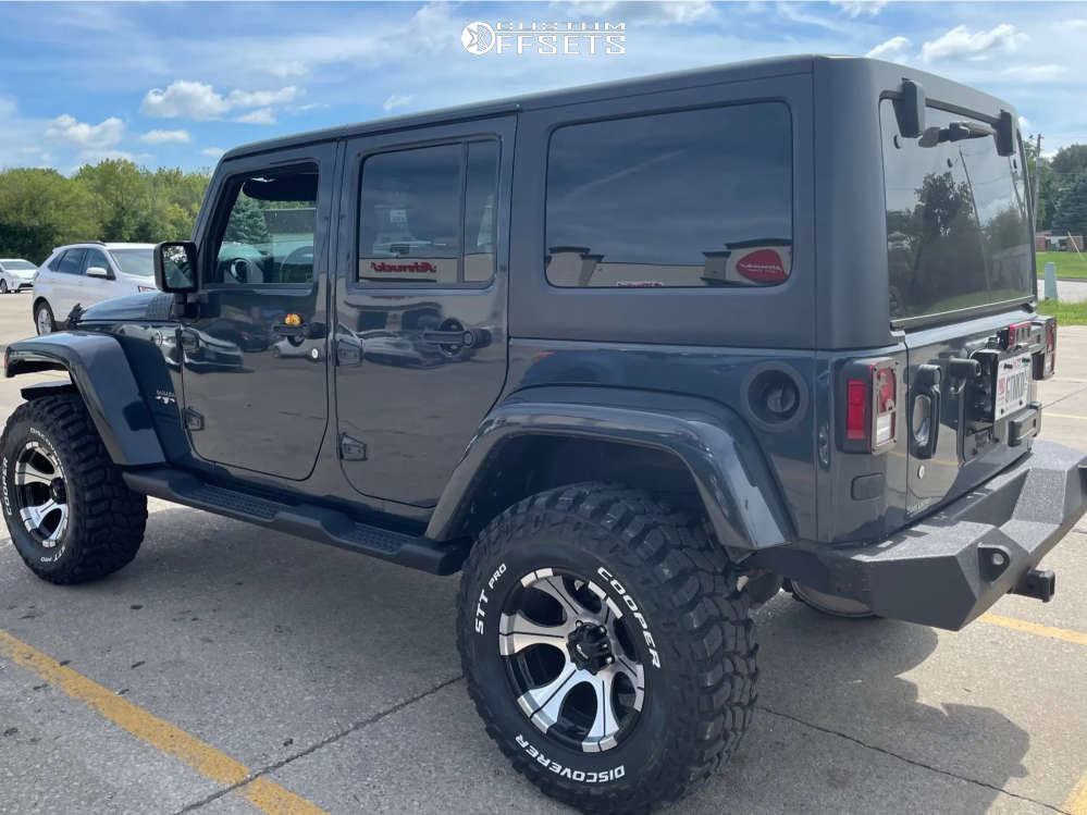 2016 Jeep Wrangler with 17x9 -12 Dick Cepek Dc-2 and 295/70R17 Cooper ...