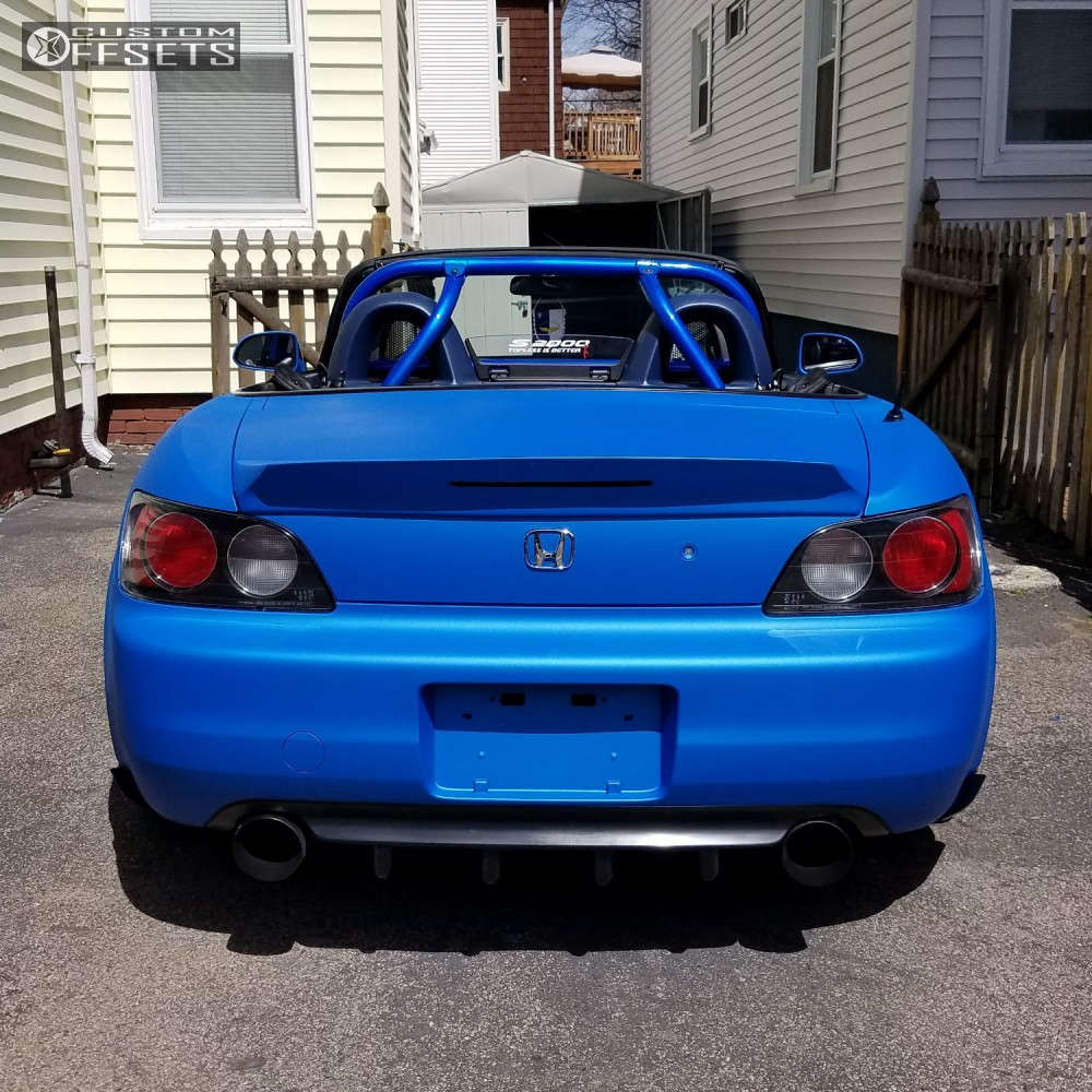 2003 Honda S2000 with 17x8.5 35 BBS Super Rs and 205/45R17 Nankang Ns2 ...