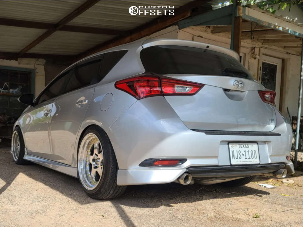 2017 Toyota Corolla IM with 17x9 25 JNC Jnc010 and 225/40R17 Toyo Tires ...