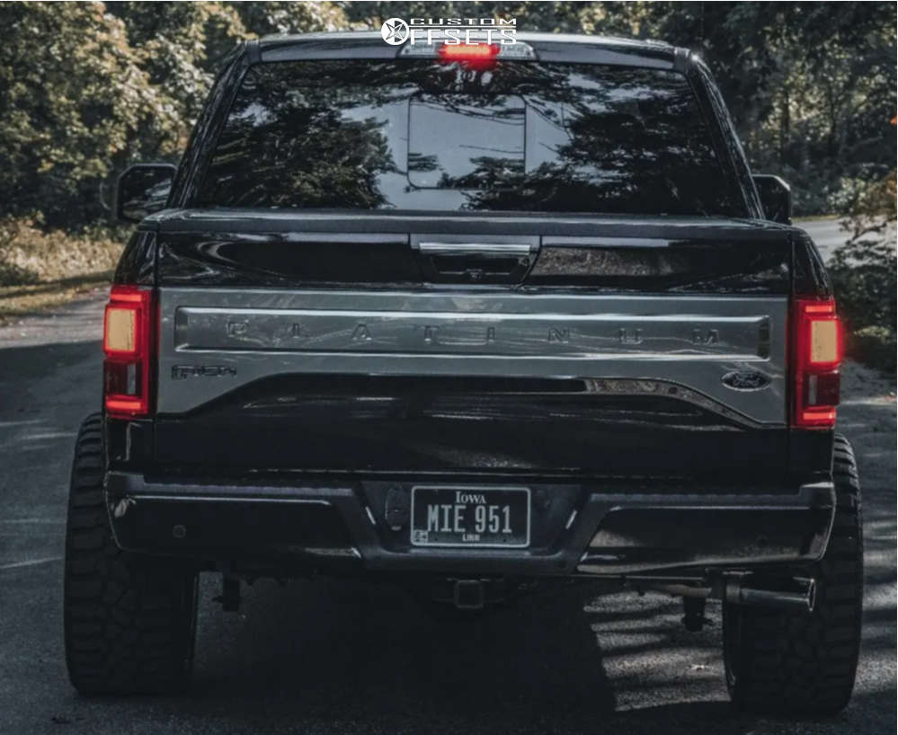 2015 Ford F-150 with 24x12 -44 Axe Offroad Hades and 33/12.5R24 Atlas ...