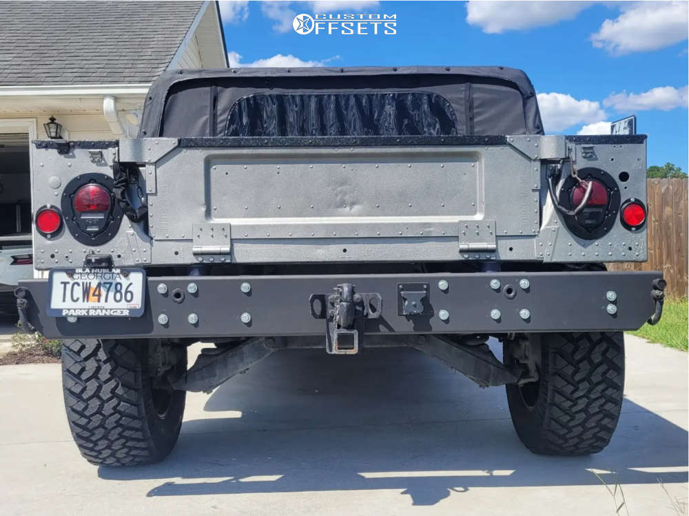 1992 AM General M998 HMMWV with 20x9.5 6 Black Rhino Armory and 37/12 ...