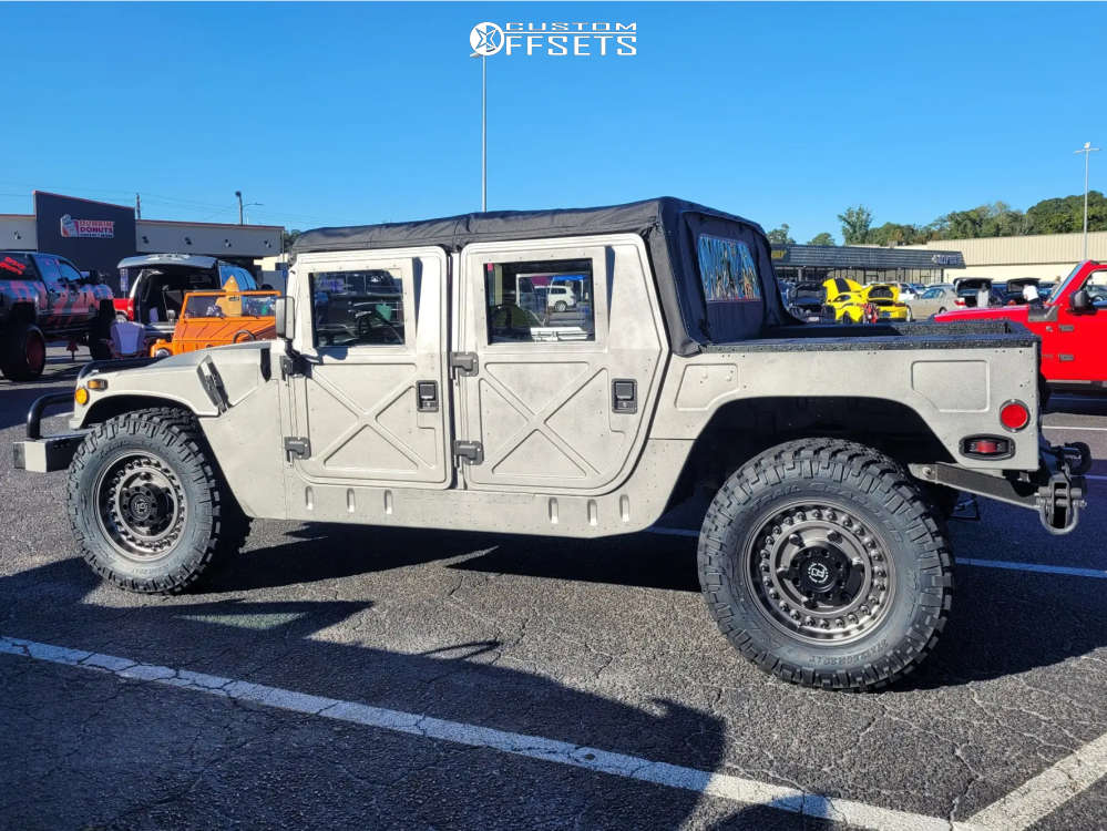 1992 AM General M998 HMMWV with 20x9.5 6 Black Rhino Armory and 37/12 ...