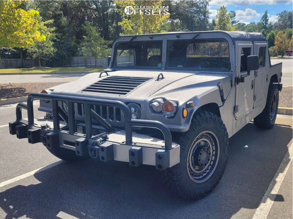 1992 AM General M998 HMMWV with 20x9.5 6 Black Rhino Armory and 37/12 ...