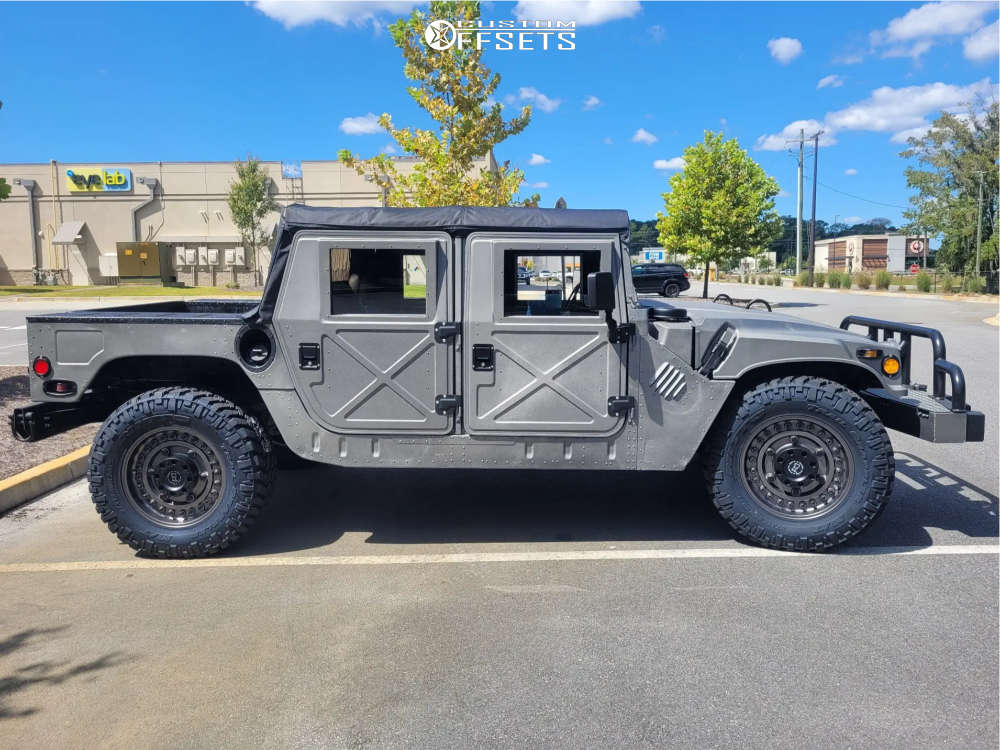 1992 AM General M998 HMMWV with 20x9.5 6 Black Rhino Armory and 37/12 ...