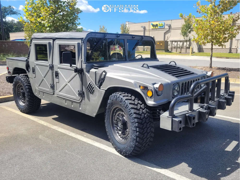 1992 AM General M998 HMMWV with 20x9.5 6 Black Rhino Armory and 37/12 ...