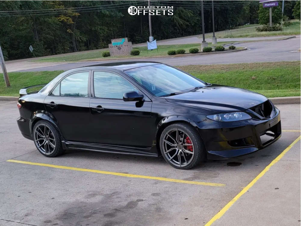 2008 Mazda 6 with 19x8.5 20 XXR 559 and 235/35R19 Venom Power Ragnarok ...