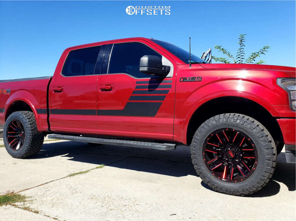 2018 Ford F-150 with 20x10 -24 Moto Metal Mo978 and 285/60R20 Nitto ...