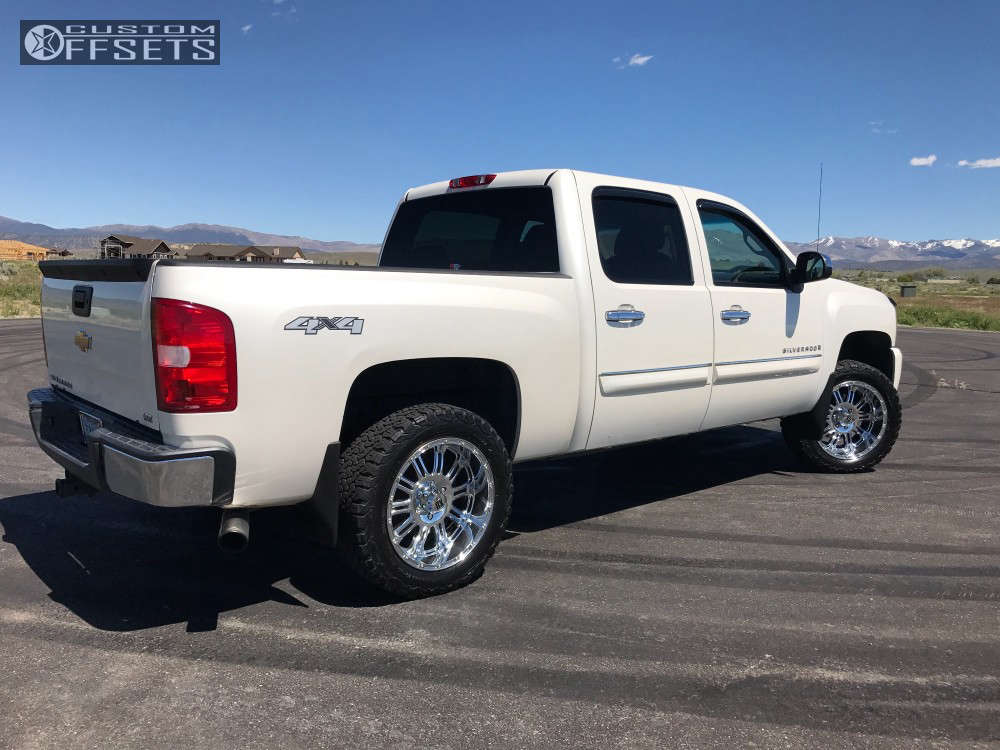 2011 Chevrolet Silverado 1500 with 20x9 -12 XD Hoss and 275/55R20 ...