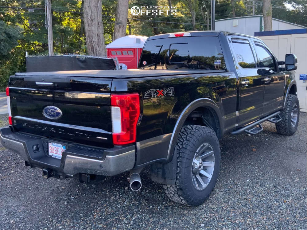 2017 Ford F-250 Super Duty with 20x10 -18 Fuel Contra and 37/12.5R20 ...