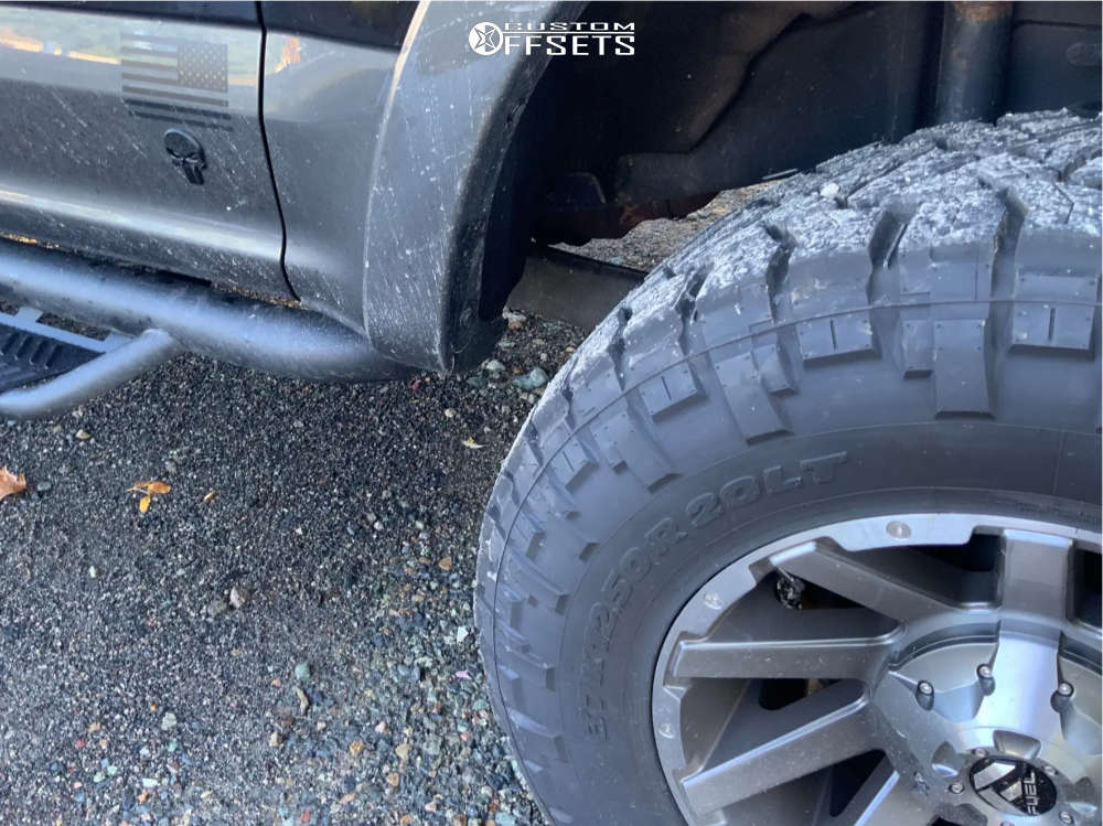 2017 Ford F-250 Super Duty with 20x10 -18 Fuel Contra and 37/12.5R20 ...