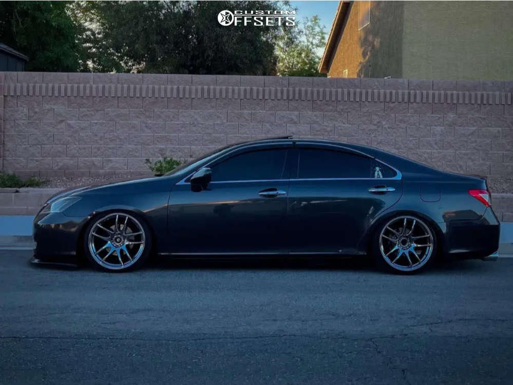 2007 Lexus ES350 with 19x9.5 22 Vordoven Forme 9 and 225/35R19 Lexani ...