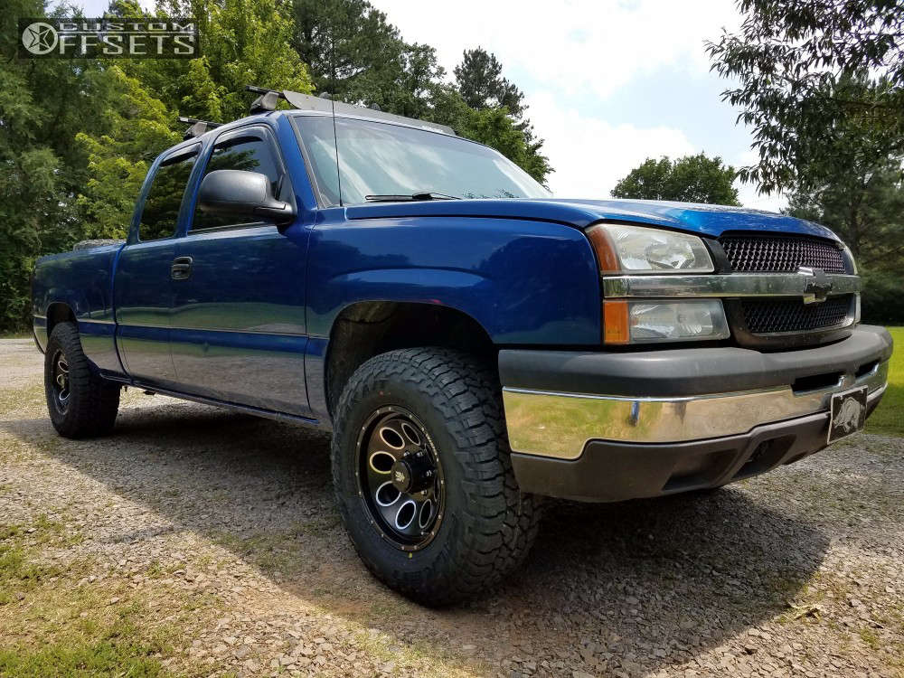 2004 Chevrolet Silverado 1500 with 17x9 0 Interco Swamper and 285/70R17 ...