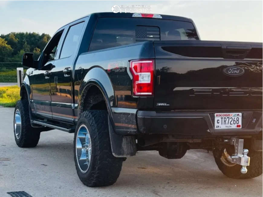 2020 Ford F-150 with 20x12 -51 Vision Rocker and 35/12.5R20 Fuel Mud ...