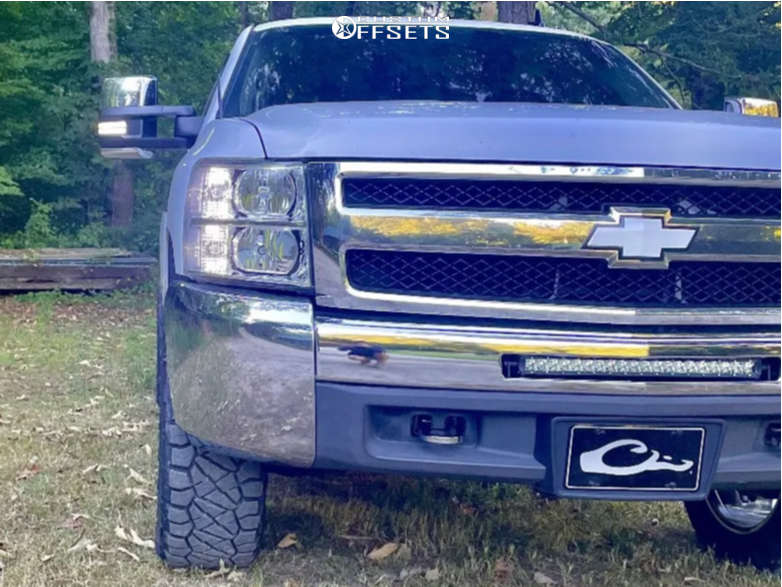 2013 Chevrolet Silverado 1500 with 20x9 27 Factory Reproductions Fr59 ...