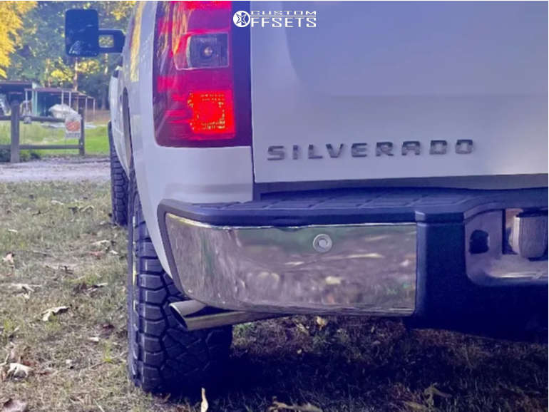 2013 Chevrolet Silverado 1500 with 20x9 27 Factory Reproductions Fr59 ...