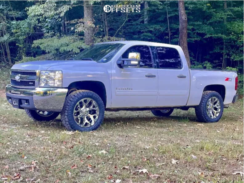 2013 Chevrolet Silverado 1500 with 20x9 27 Factory Reproductions Fr59 ...