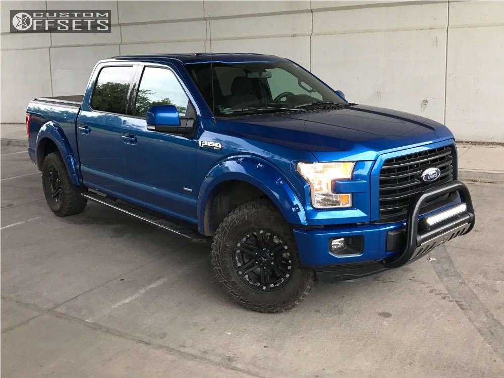 2015 Ford F-150 with 20x9 -13 Tuff T01 and 275/65R20 Kanati Mud Hog and ...