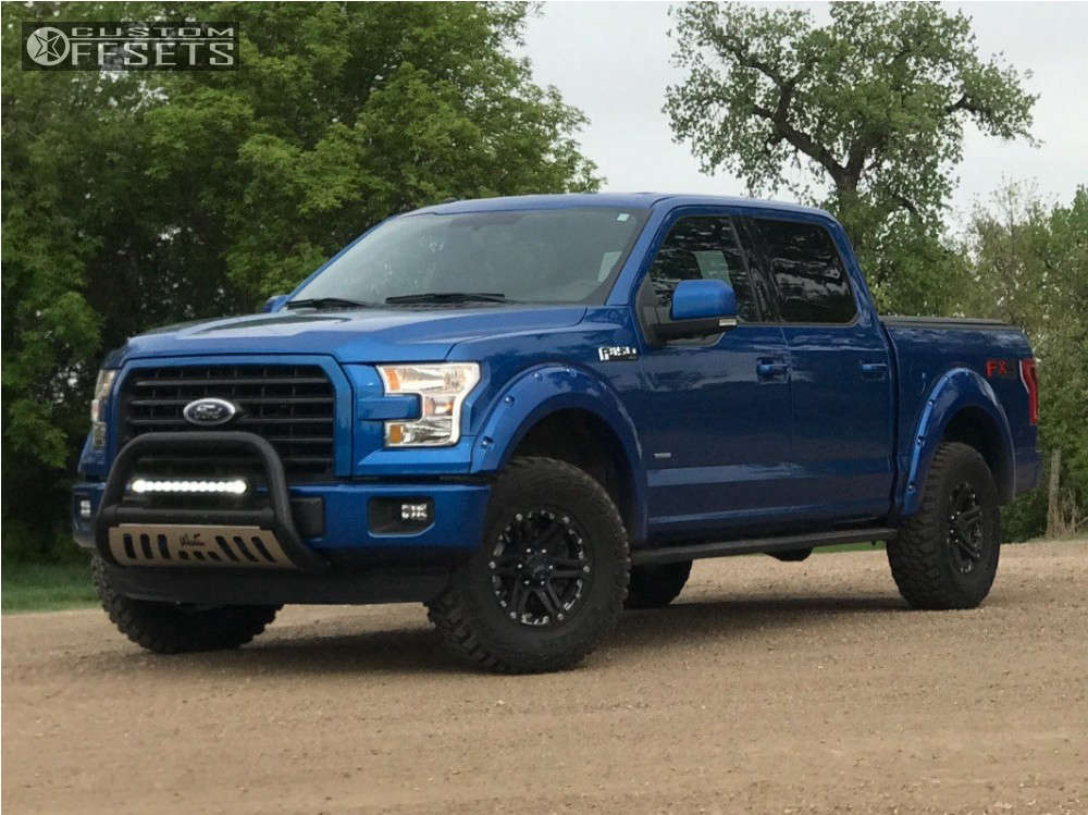 2015 Ford F-150 with 20x9 -13 Tuff T01 and 275/65R20 Kanati Mud Hog and ...