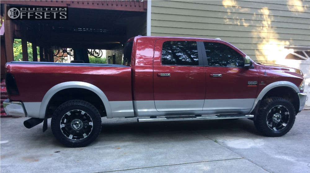 2012 Ram 2500 with 20x8.5 18 XD Spy and 295/60R20 Toyo Tires Open ...