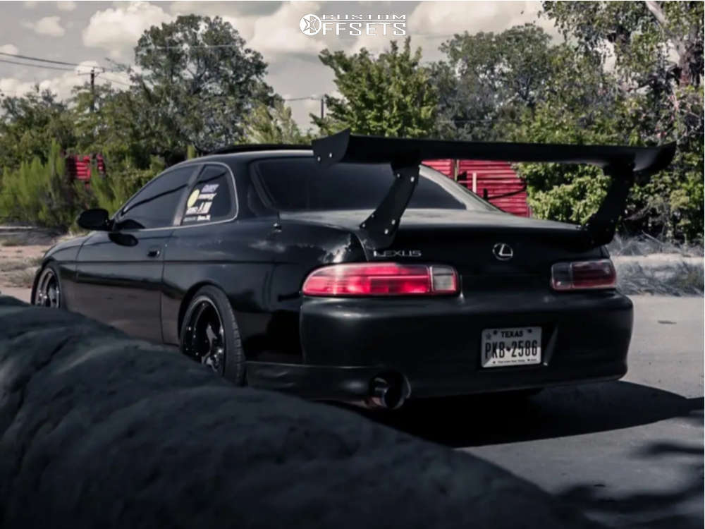 1998 Lexus SC400 with 19x9.5 22 JNC Jnc017 and 225/40R19 Vercelli ...