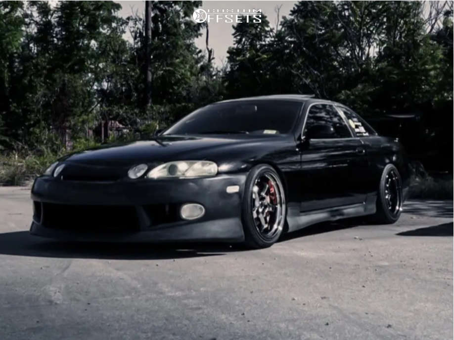 1998 Lexus SC400 with 19x9.5 22 JNC Jnc017 and 225/40R19 Vercelli ...