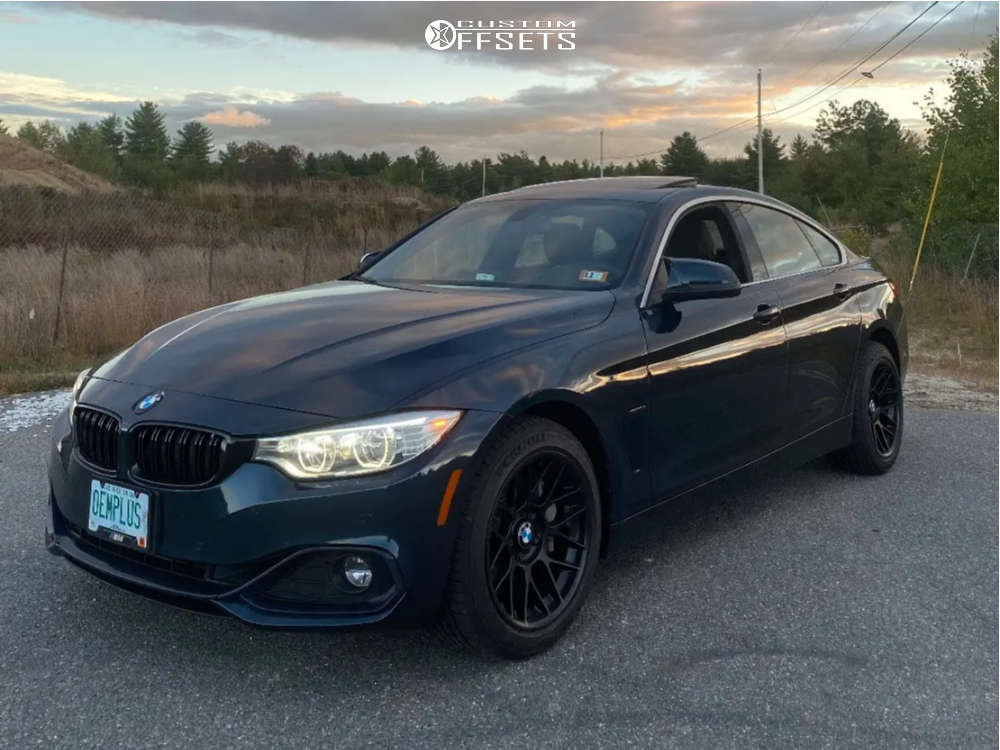 2017 BMW 440i XDrive Gran Coupe with 17x9 30 Apex Arc-8 and 235/45R17 ...