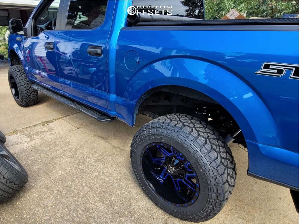 2019 Ford F-150 with 20x12 -44 Karma Offroad K29 and 35/12.5R20 Kenda ...
