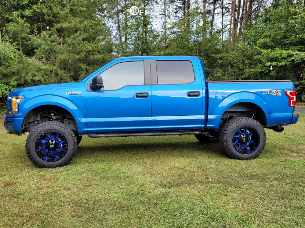 2019 Ford F-150 with 20x12 -44 Karma Offroad K29 and 35/12.5R20 Kenda ...