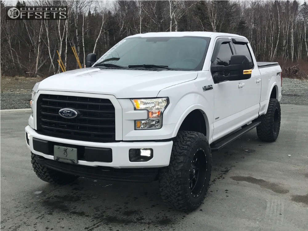 2017 Ford F-150 with 20x10 -24 Fuel Krank and 35/12.5R20 Toyo Tires ...