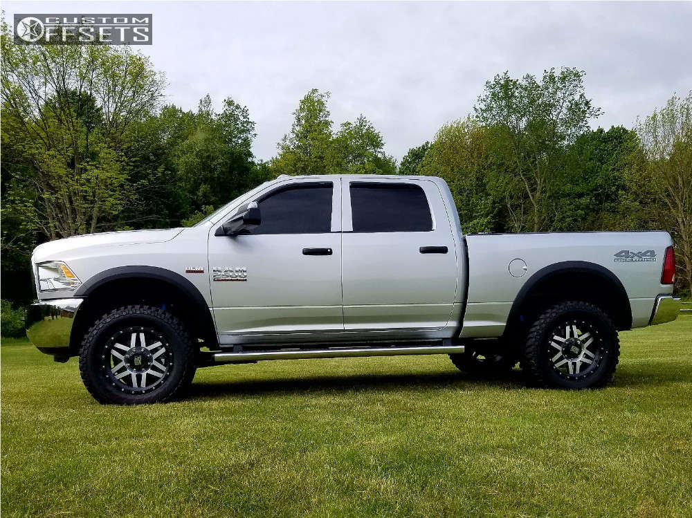 2017 Ram 2500 with 20x9 18 XD Xd128 and 35/12.5R20 Firestone ...
