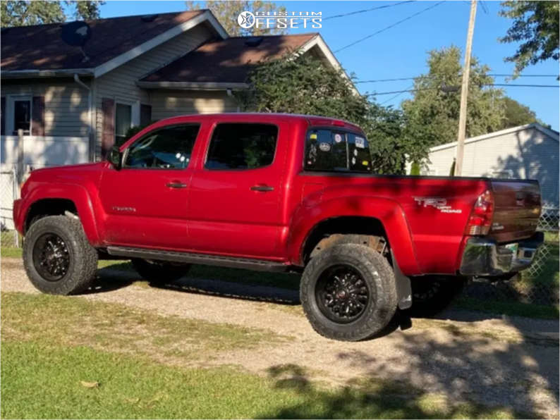 2007 Toyota Tacoma with 18x9 0 Ballistic Tarantula and 275/65R18 Toyo ...
