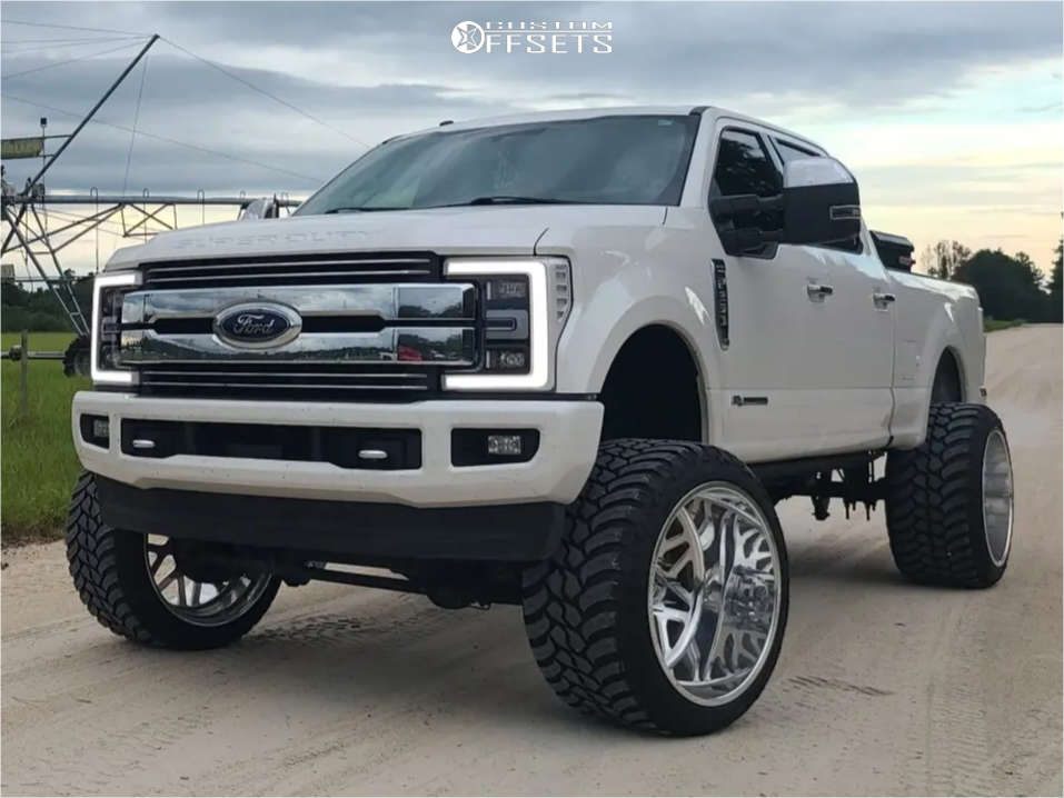 2017 Ford F-250 Super Duty with 26x16 -103 Specialty Forged Sf009 and ...