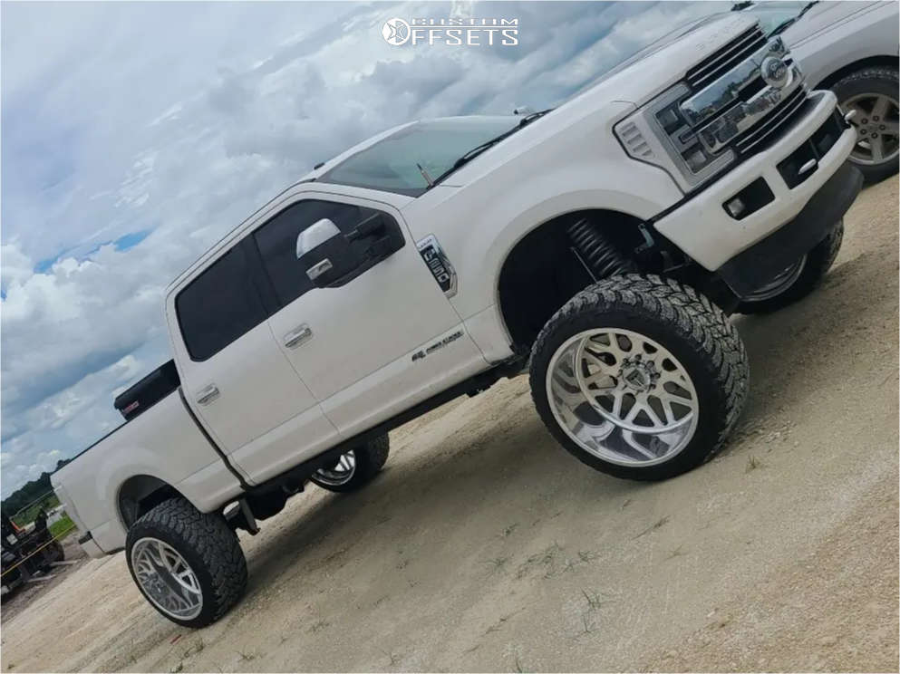 2017 Ford F-250 Super Duty with 26x16 -103 Specialty Forged Sf009 and ...