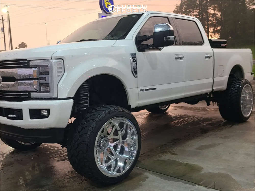 2017 Ford F-250 Super Duty with 26x16 -103 Specialty Forged Sf009 and ...