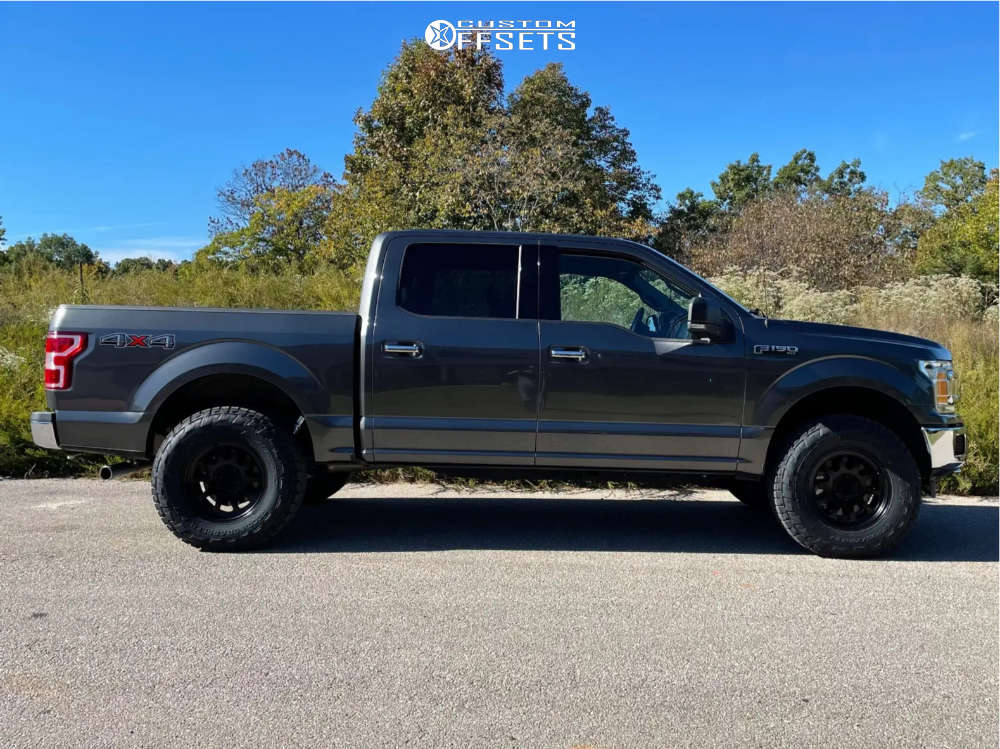 2018 Ford F-150 with 18x9 18 Method Mr316 and 295/70R18 Nitto Recon ...