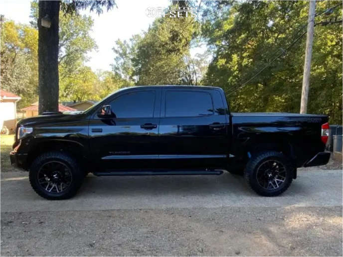 2018 Toyota Tundra with 20x10 -18 Hartes Metal Offroad Crossbow and 285 ...