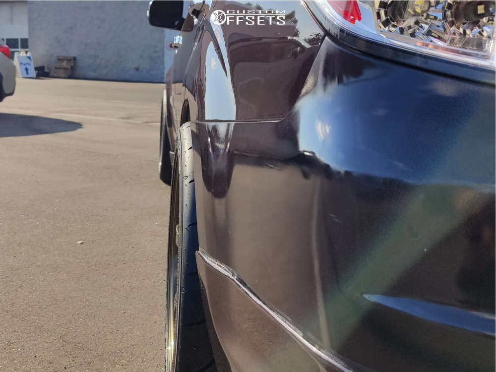 2013 Subaru Forester with 18x9.5 38 Gram Lights 57dr and 265/35R18 ...