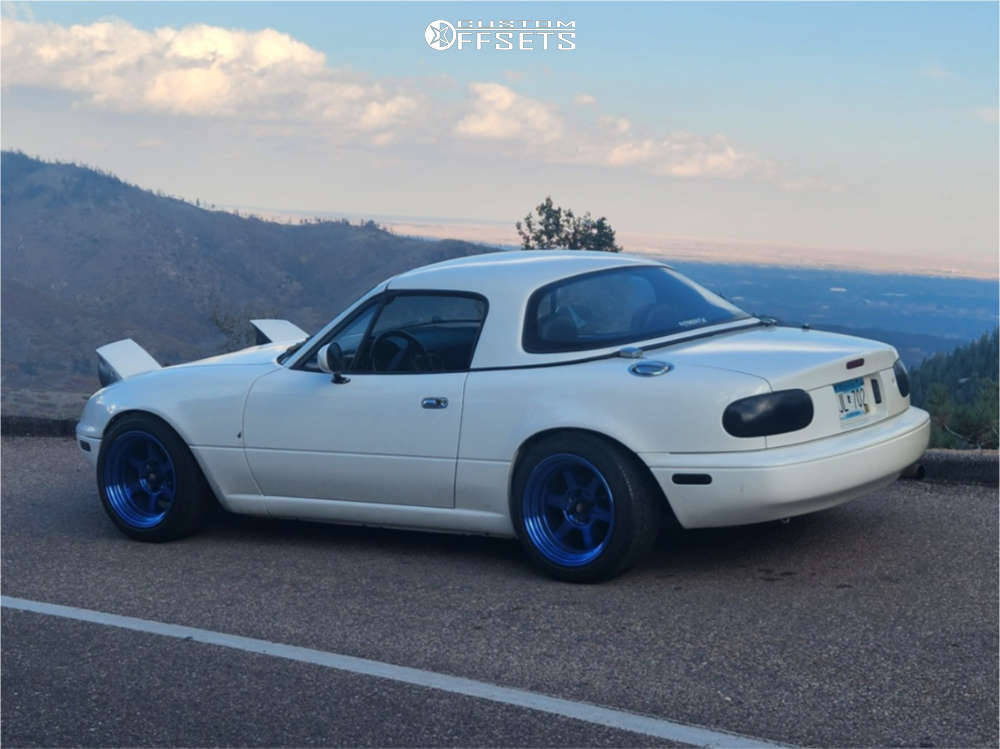 1992 Mazda Miata with 15x8 MST Time Attack and 195/50R15 Falken Ziex ...