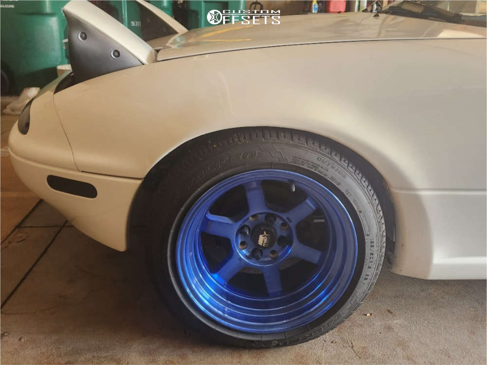1992 Mazda Miata with 15x8 MST Time Attack and 195/50R15 Falken Ziex ...