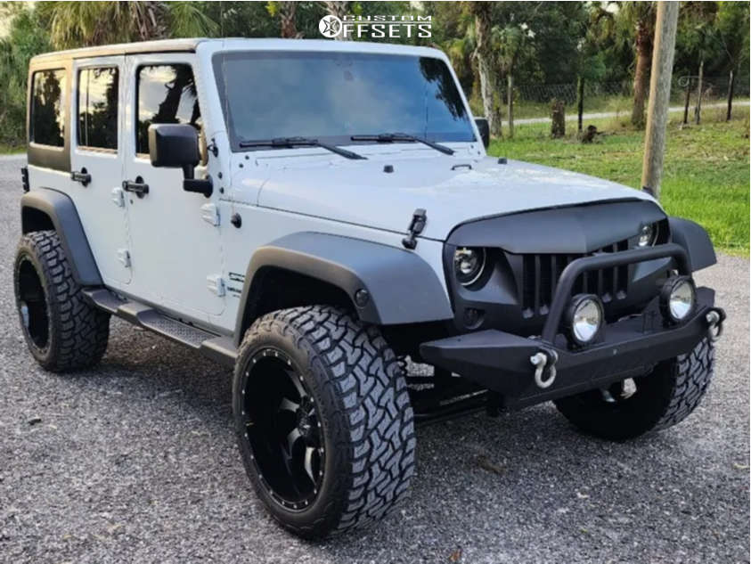 2016 Jeep Wrangler with 22x12 -44 Karma Offroad K27 and 35/12.5R22 ...