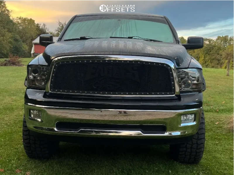 2012 Ram 1500 with 20x10 -18 Fuel Militia and 33/12.5R20 Vercelli ...