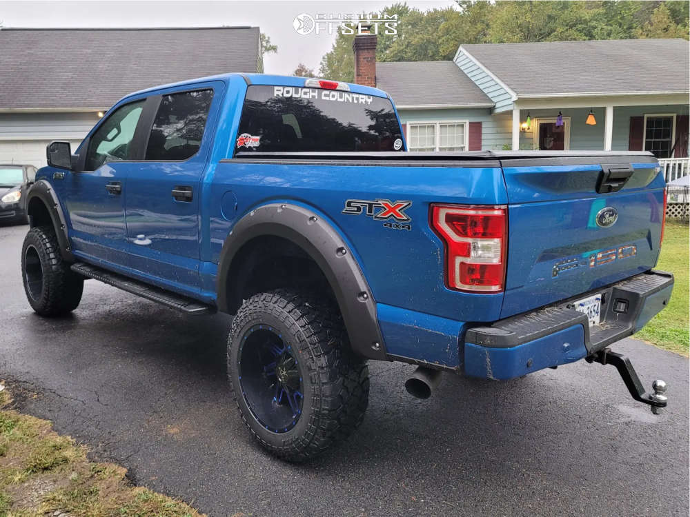 2019 Ford F-150 with 20x12 -44 Karma Offroad K29 and 35/12.5R20 Kenda ...