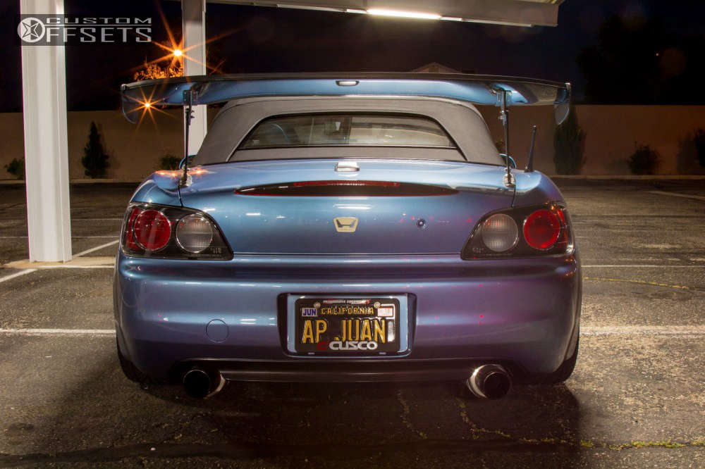 2002 Honda S2000 with 17x7.5 50 Volk Ce28n and 225/45R17 Hankook Ventus ...