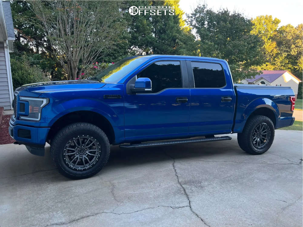 2018 Ford F-150 with 20x9 1 Fuel Rebel and 285/60R20 Firestone ...